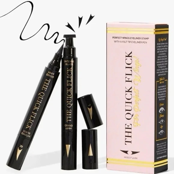 The Quick Flick | Makeup | New The Quick Flick Perfect Wings Eyeliner Stamp Intense Black Modest ...